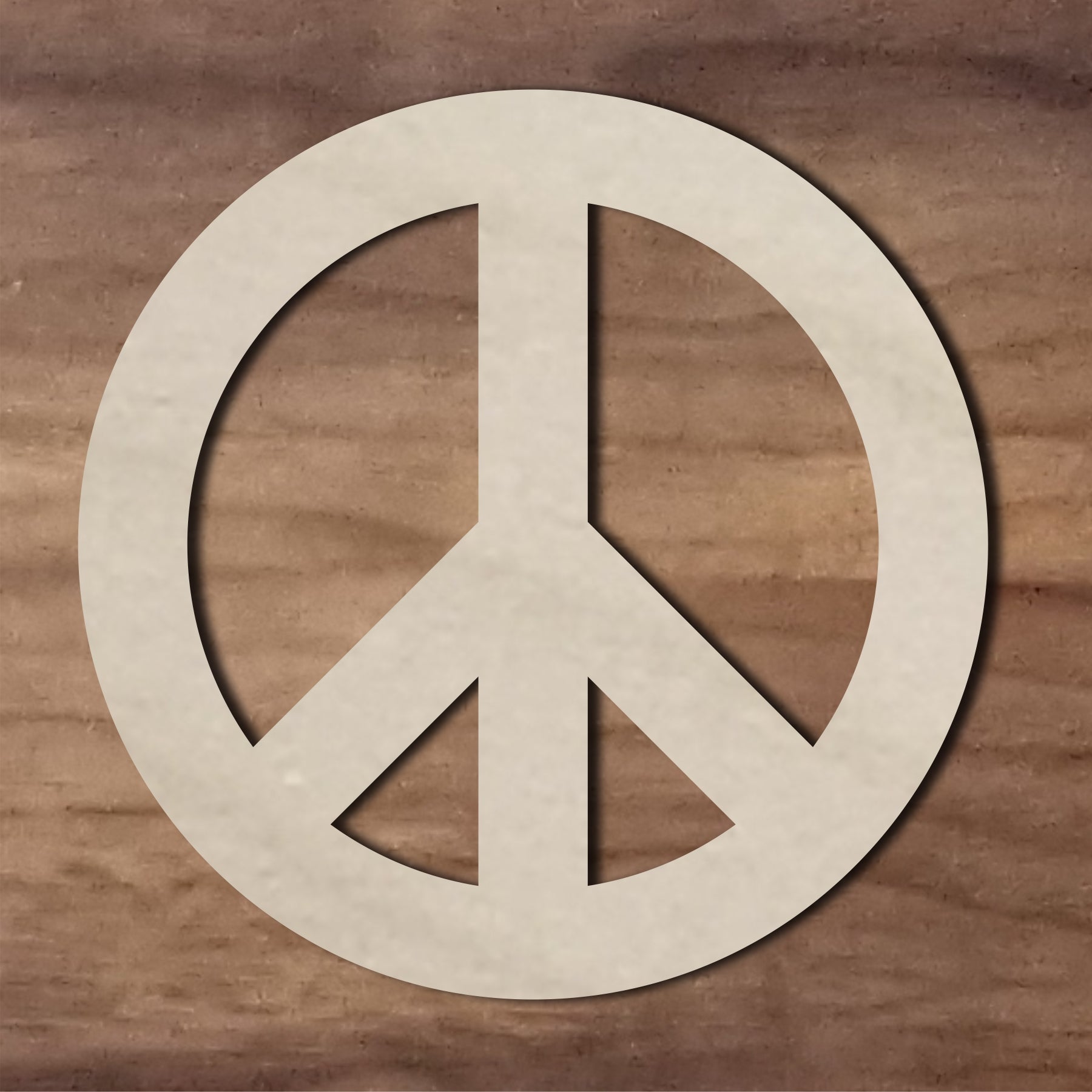 Peace Sign/2"-12" – That Wood Be Neat